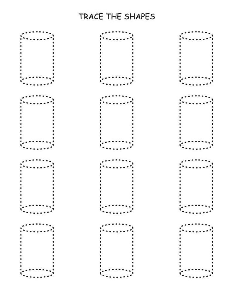 Tracing Worksheets: Letters, Numbers, Lines, Shapes (PDF Digital ...
