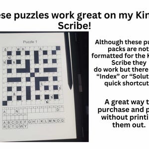 100 Codeword Puzzles: Coded Crosswords (printable PDF) - Etsy