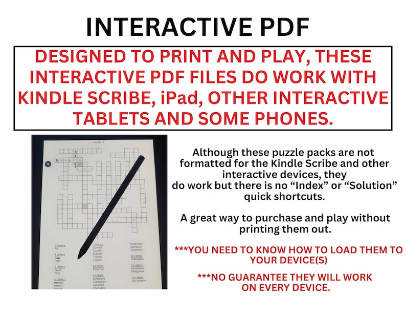 100 Crossword Puzzles: Intermediate to Hard (instant Download) - Etsy