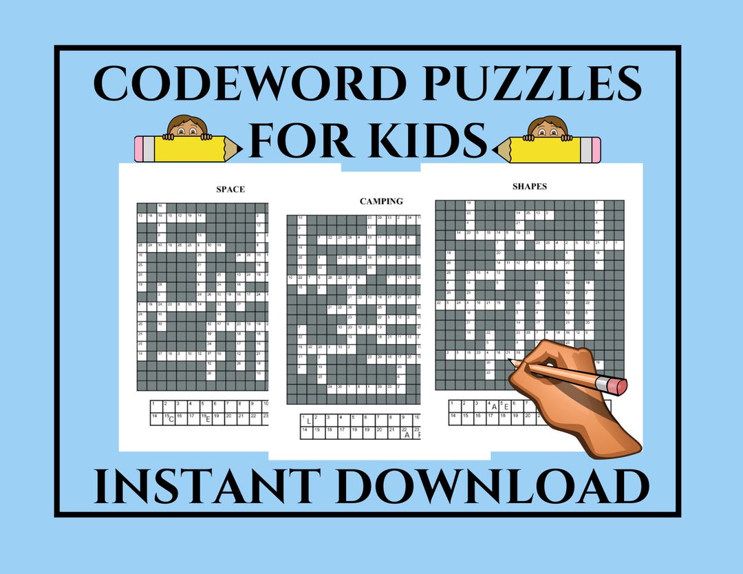 Codeword Puzzles, Coded Crosswords, 50 Themed Codeword Puzzles ...