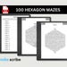 Kindle Scribe Maze Puzzle Bundle: 200 Interactive Mazes (digital ...