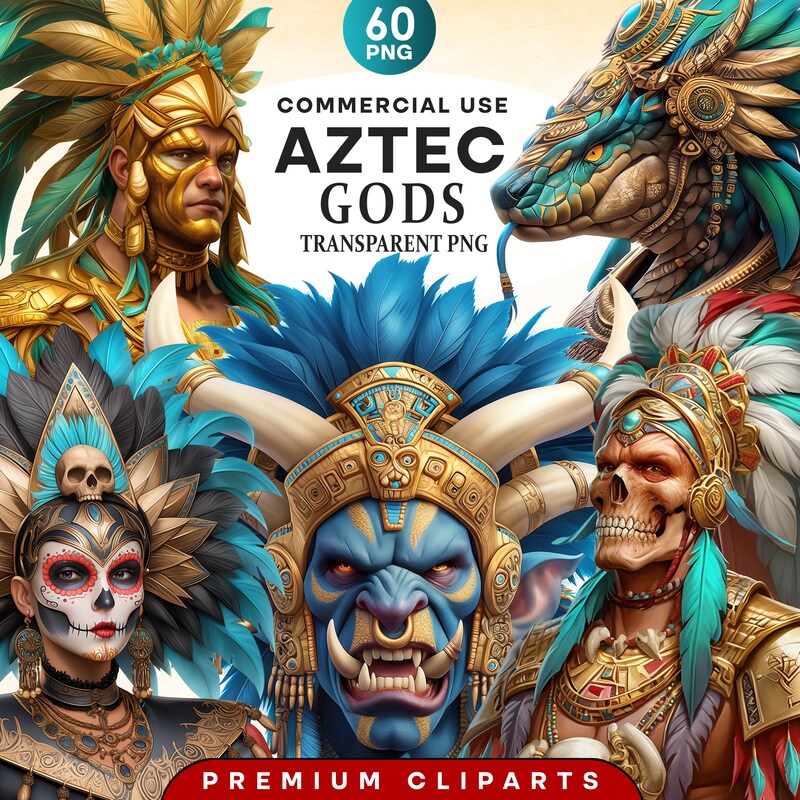 Aztec Gods - Etsy