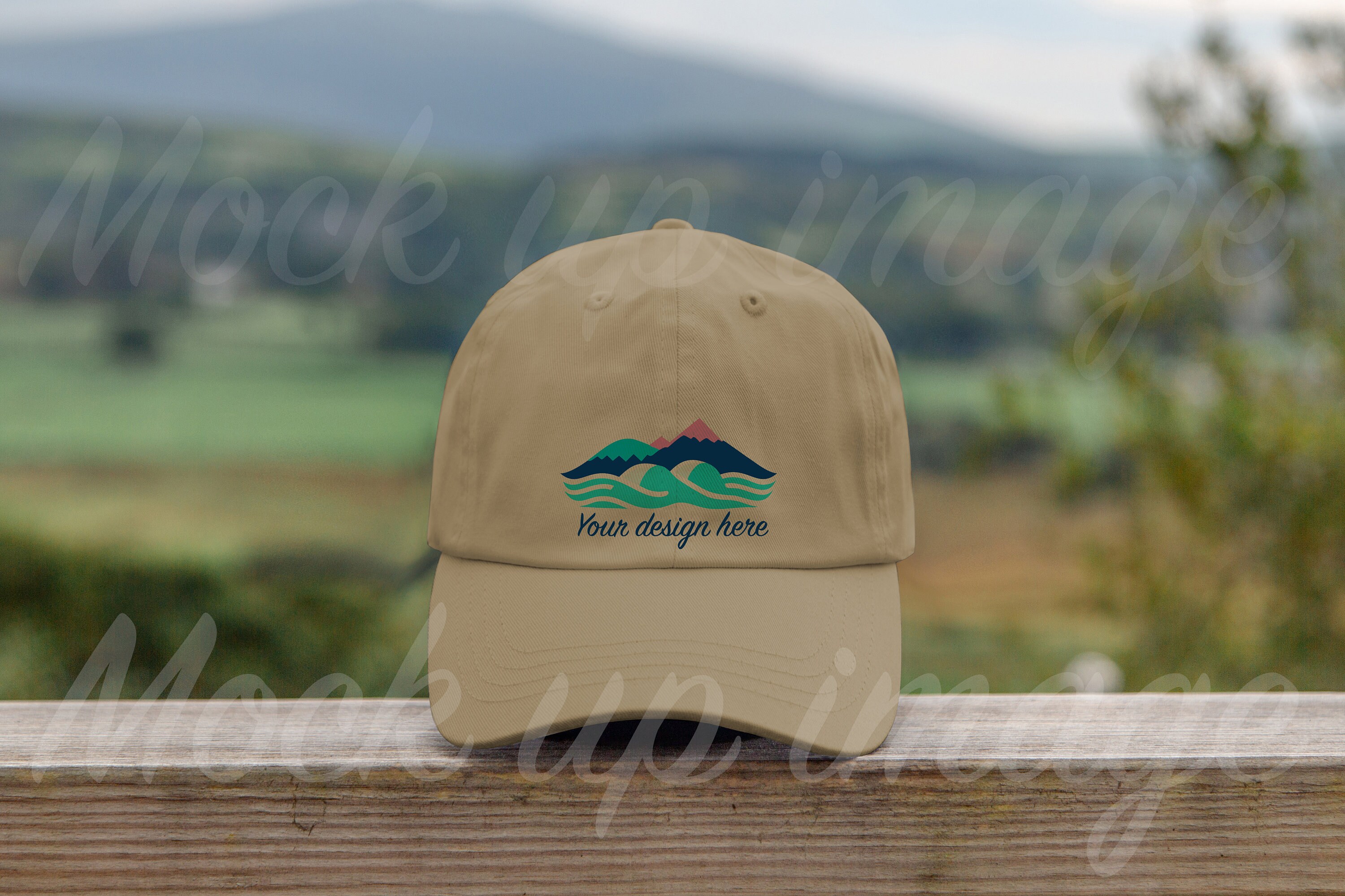 Printful Dad Hat Mockup Bundle Classic Dad Hat Yupoong 6245CM Baseball ...