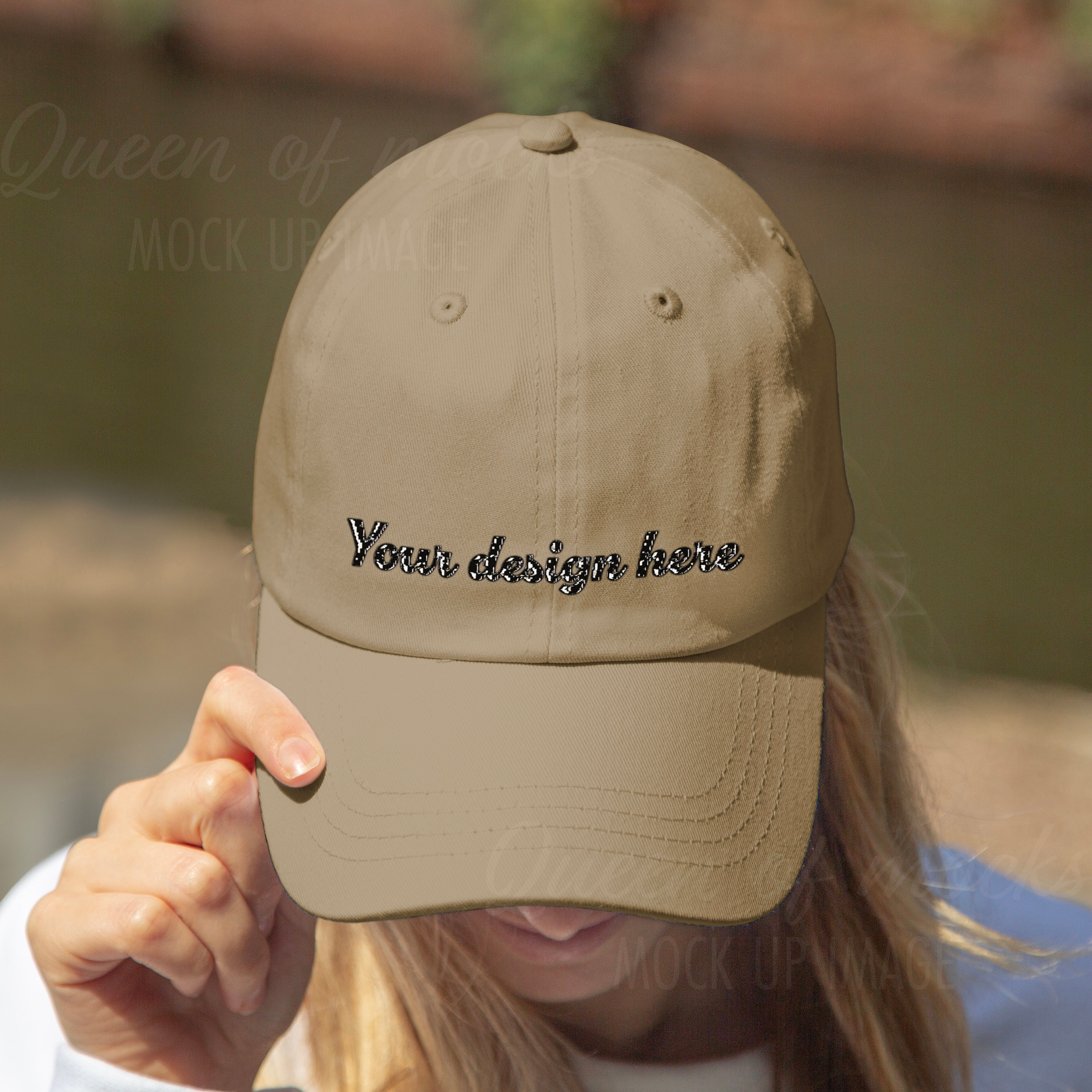 Printful Dad Hat Mockup Bundle Classic Dad Hat Yupoong 6245CM Baseball ...