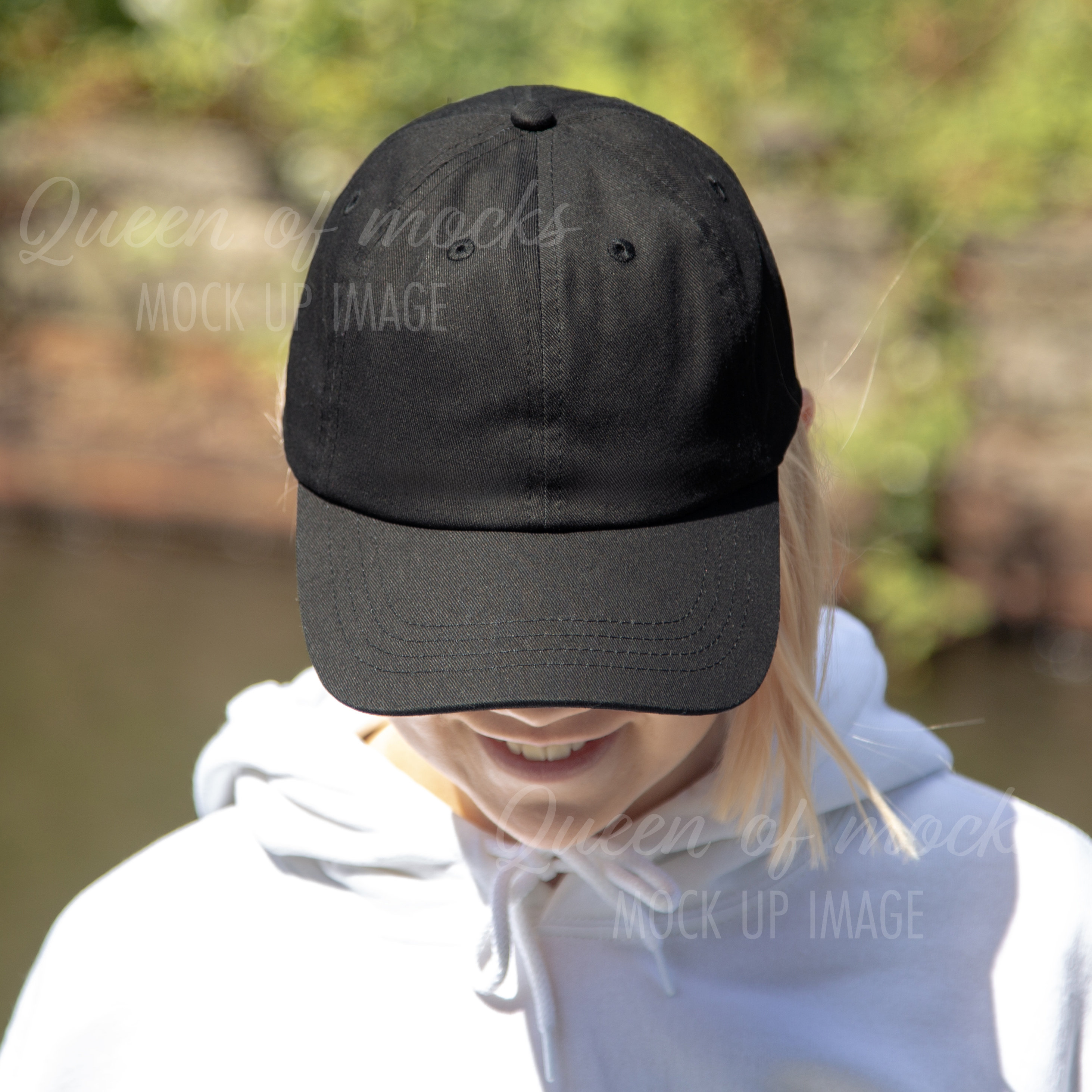 Printful Dad Hat Mockup Bundle Classic Dad Hat Yupoong 6245CM Baseball ...