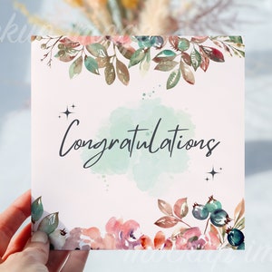 PSD Mockup Square Card Smart Object Greetings Card Mockup Photoshop ...