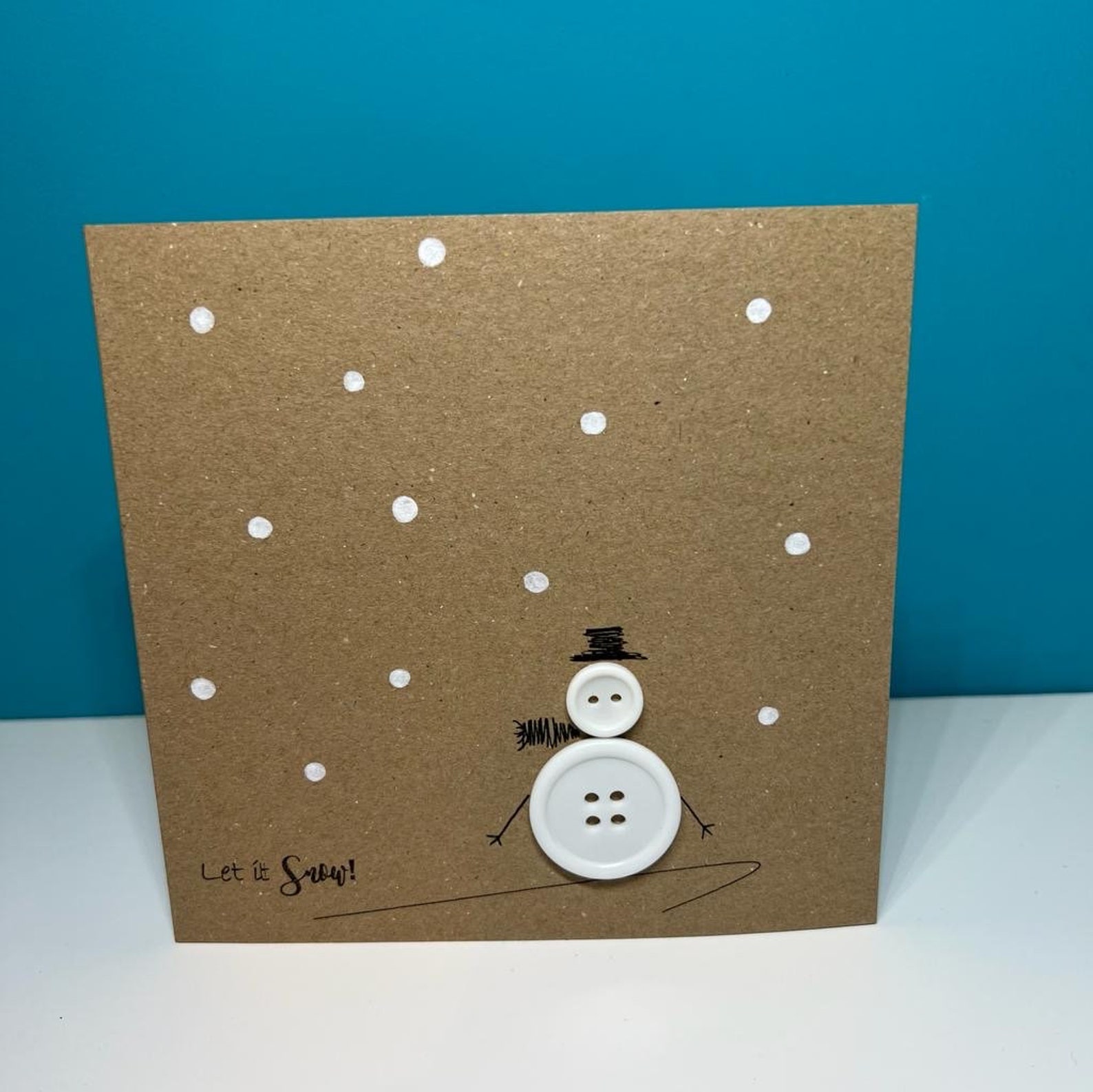 Handmade Snowmen Christmas Cards pack of 10 Fun Christmas - Etsy