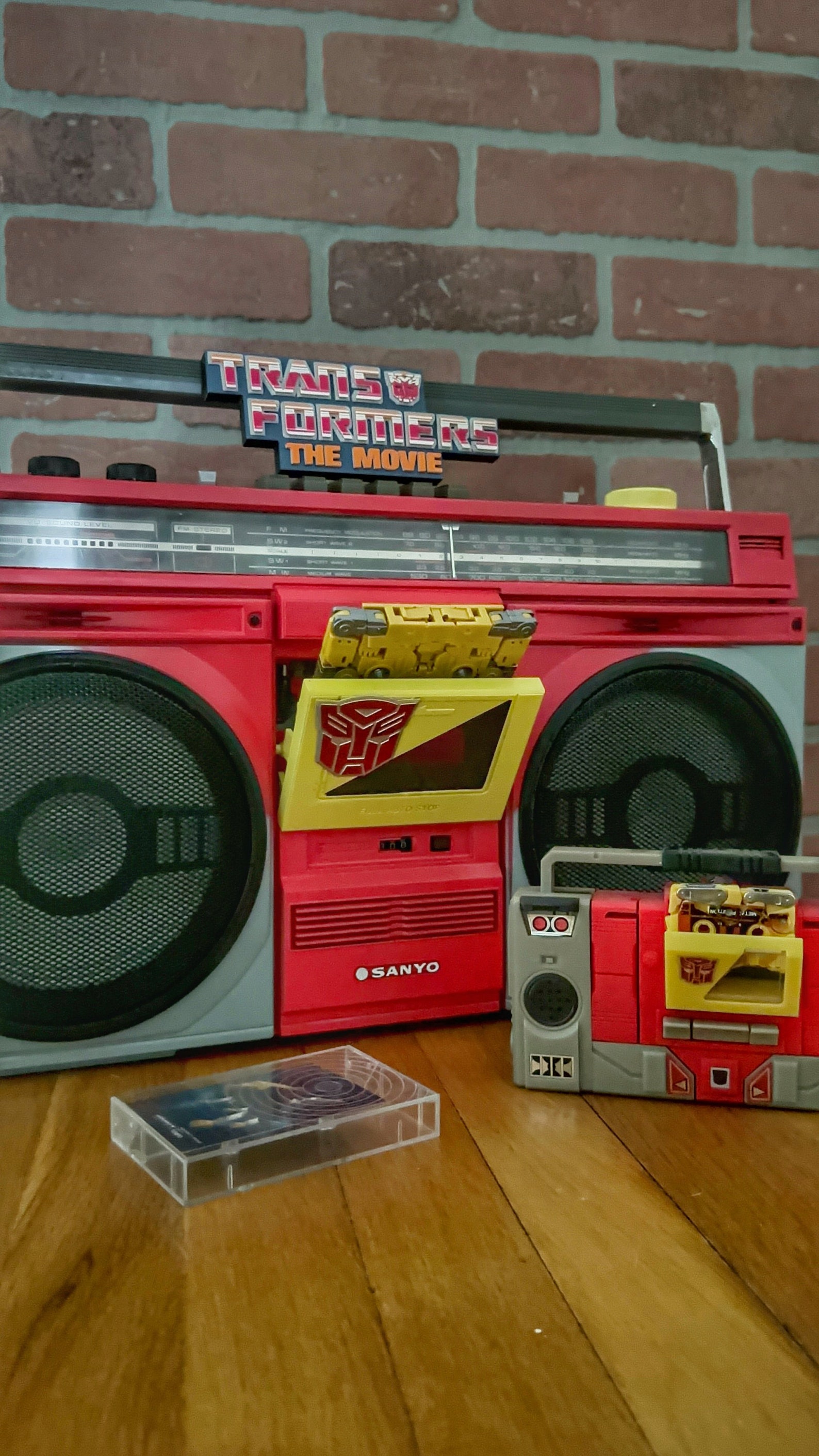 Custom Transformers Autobots Blaster With Cassette - Etsy