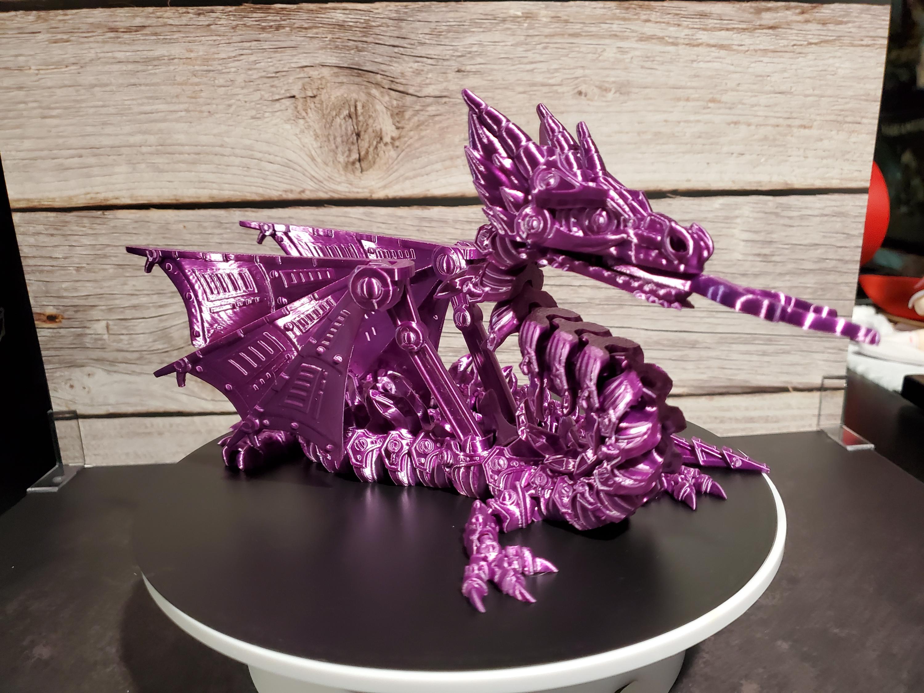 Awesome 3D Printed Articulated Mech Dragon FLEXI FACTORY - Etsy