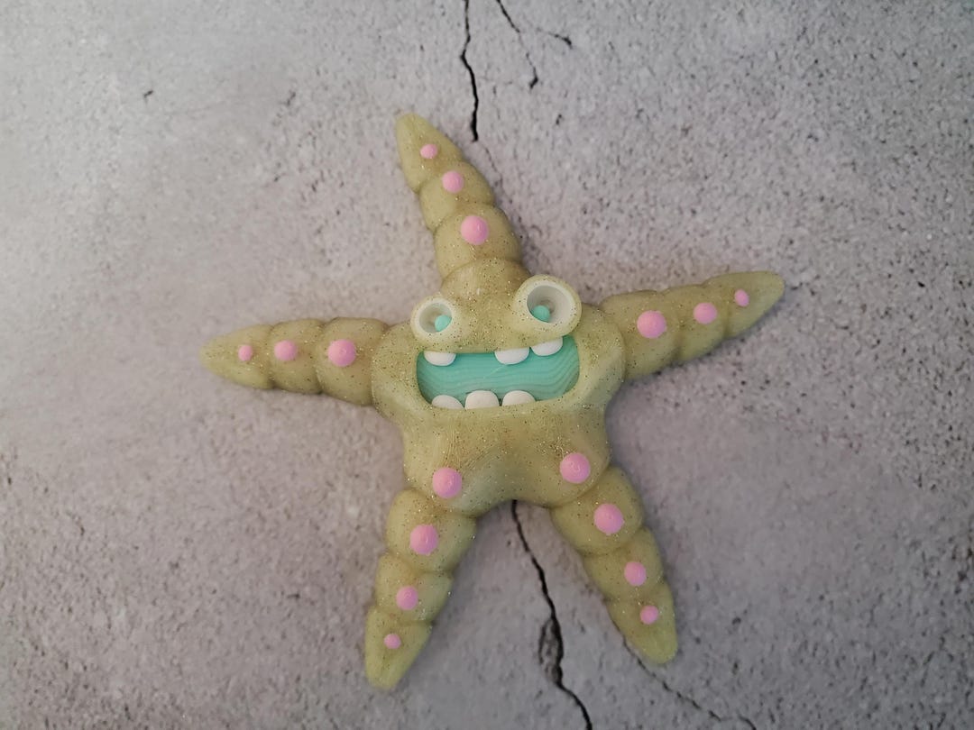 Awesome 3D Printed Articulated Starfish FLEXI FACTORY - Etsy