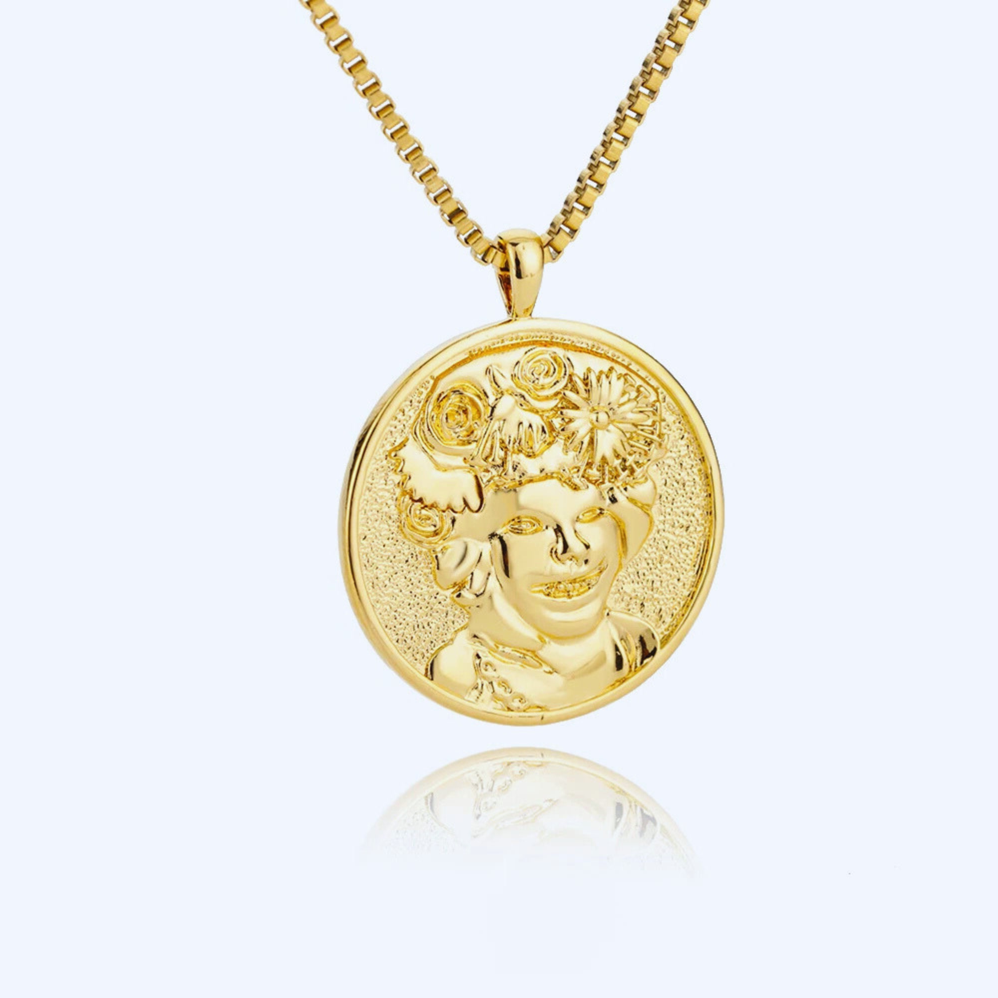 Greek Deity Necklaces Vintage Coin Pendants Featuring Artemis ...