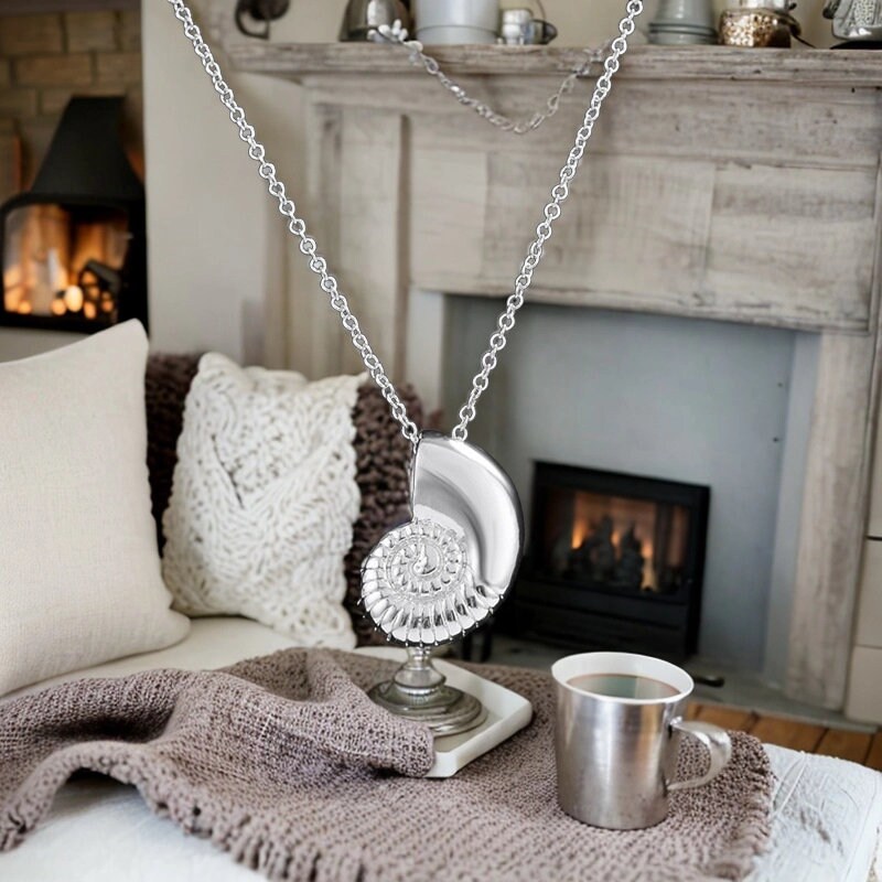 Whisper of the Seas: Ariel Voice Necklace Seashell Conch Pendant the ...