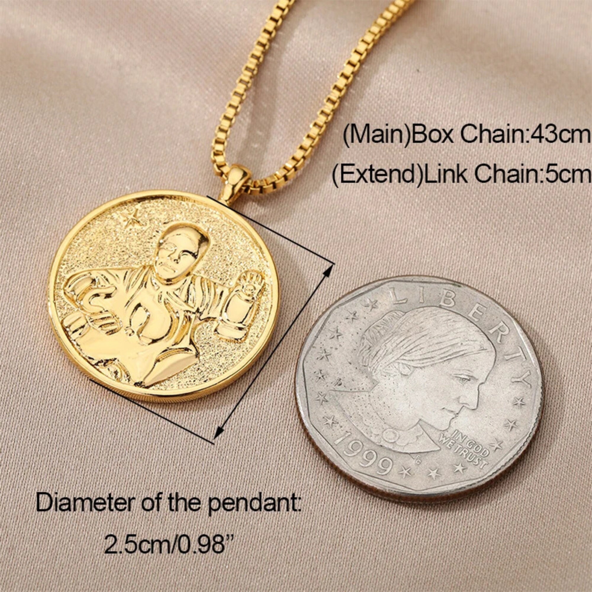 Greek Deity Necklaces Vintage Coin Pendants Featuring Artemis ...