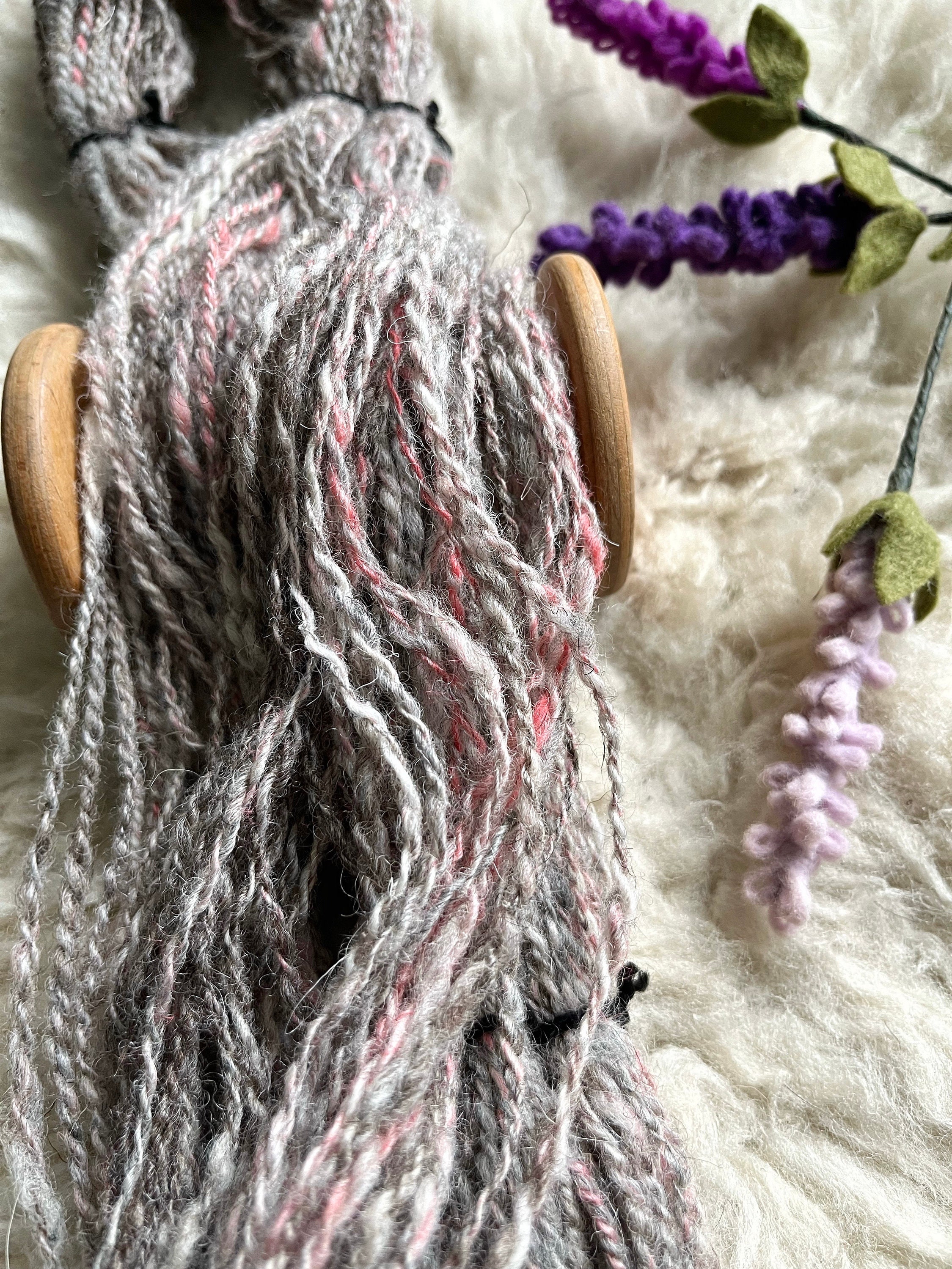 Hand Spun Yarn | 100% Upcycled Wool | for Crochet, Knitting, Weaving ...