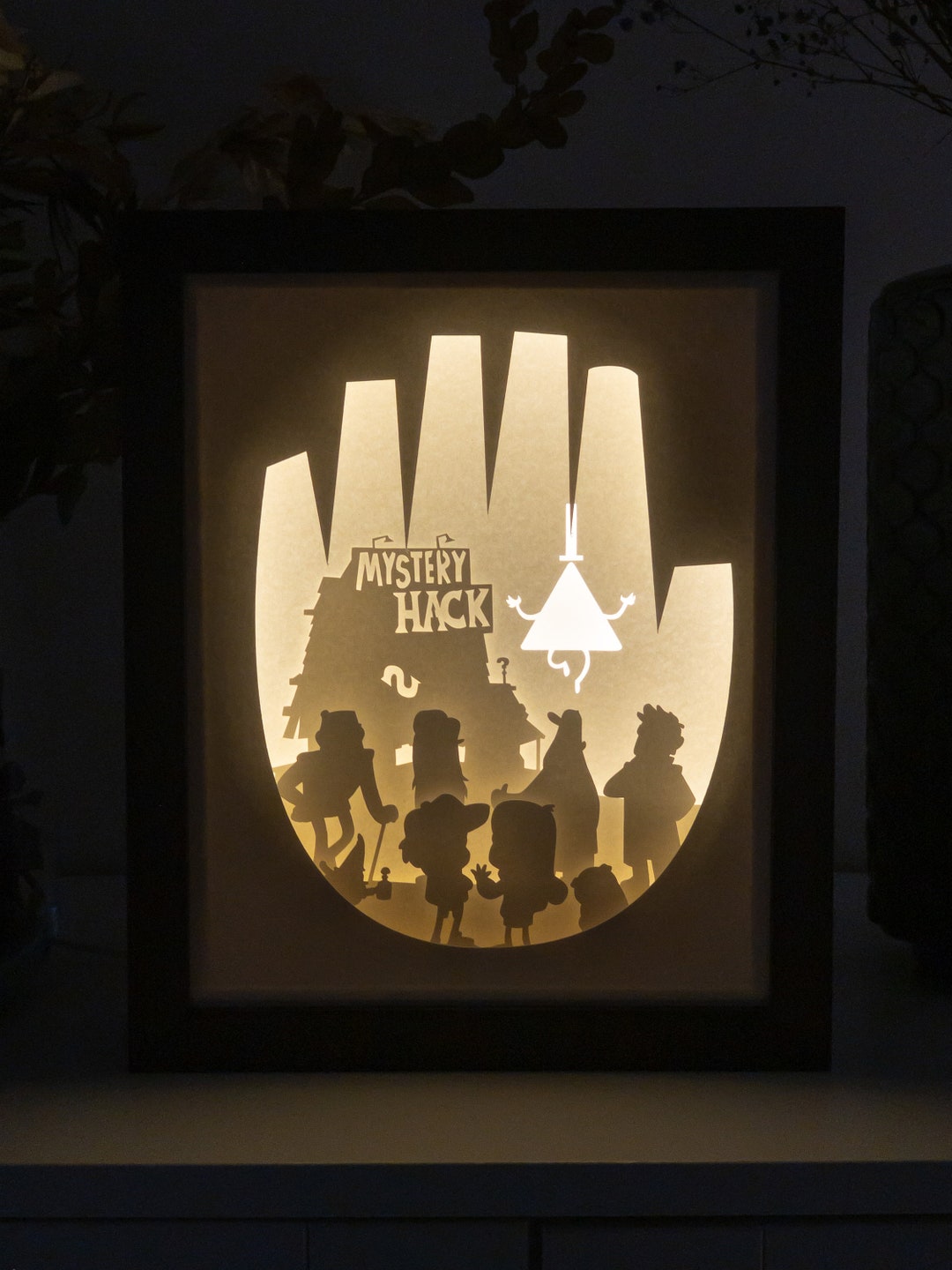 Gravity Falls DIY Light Box Templates PDFSVG Video Tutorial - Etsy