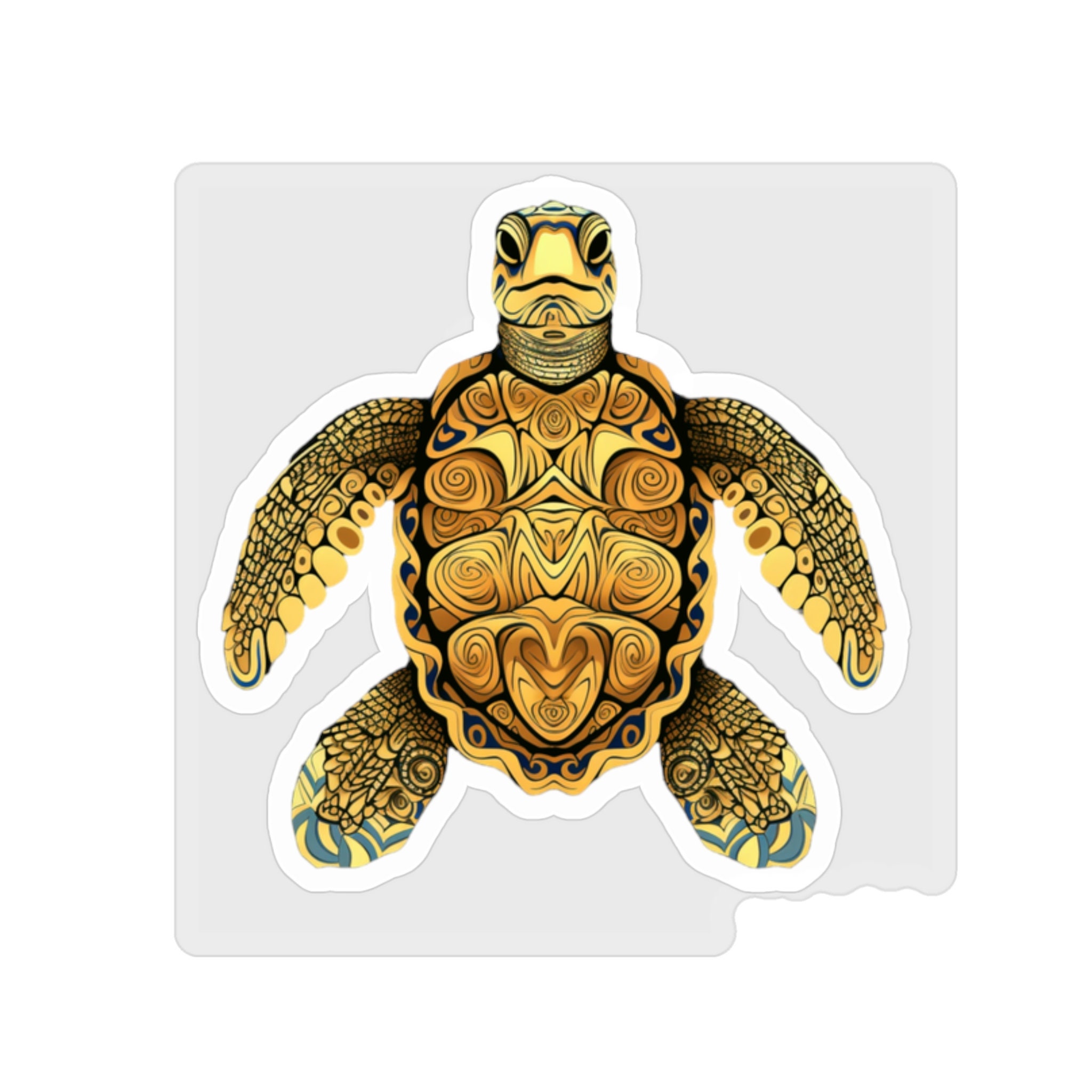 Sea Turtle Sticker - Etsy