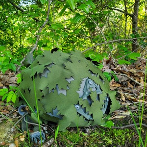 Solaithe Archive Helmet Wisp camo Net Helmet Cover Sniper Ghillie Netting Scrim USMC Army - Etsy