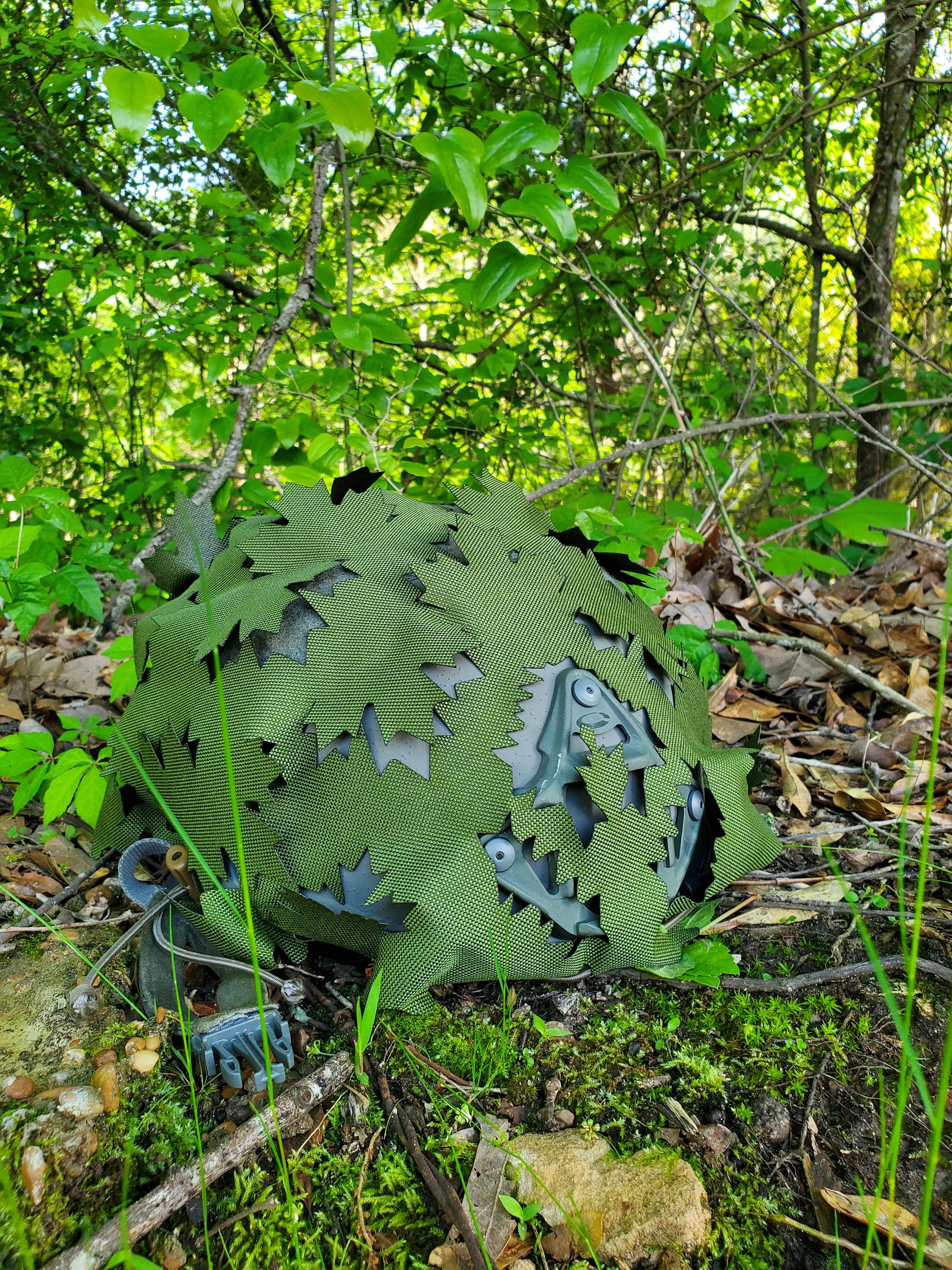 Solaithe Archive Helmet Wisp camo Net Helmet Cover Sniper Ghillie ...