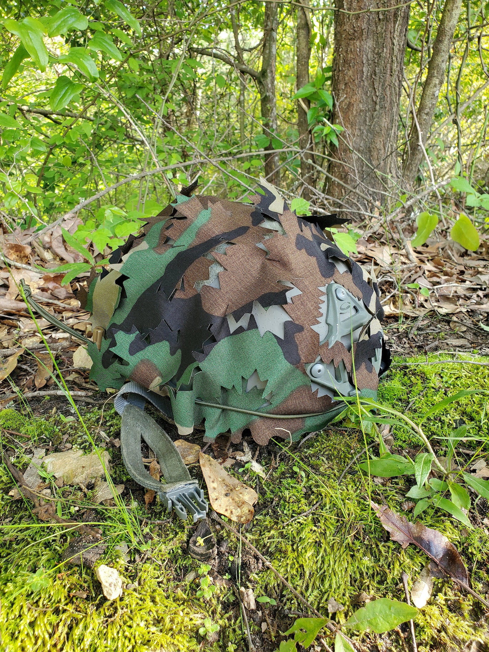 Solaithe Archive Helmet Wisp camo Net Helmet Cover Sniper Ghillie Netting Scrim USMC Army - Etsy