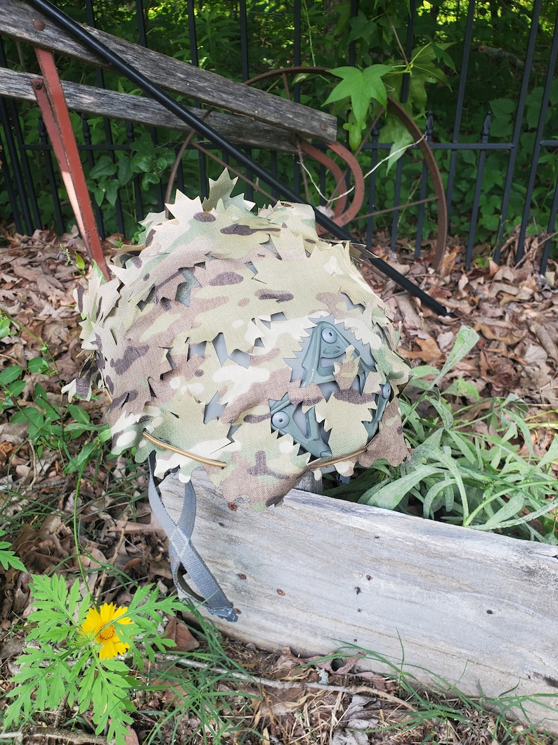 Solaithe Archive Helmet Wisp (camo Net Helmet Cover Sniper Ghillie Netting Scrim USMC Army) - Etsy