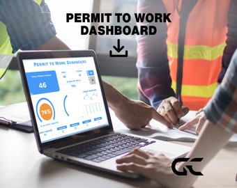 Permit to Work Tracking Log | Health and Safety Template | Excel ...