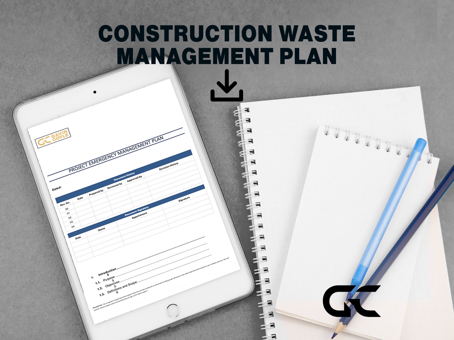 Construction Waste Management Plan Template - Etsy