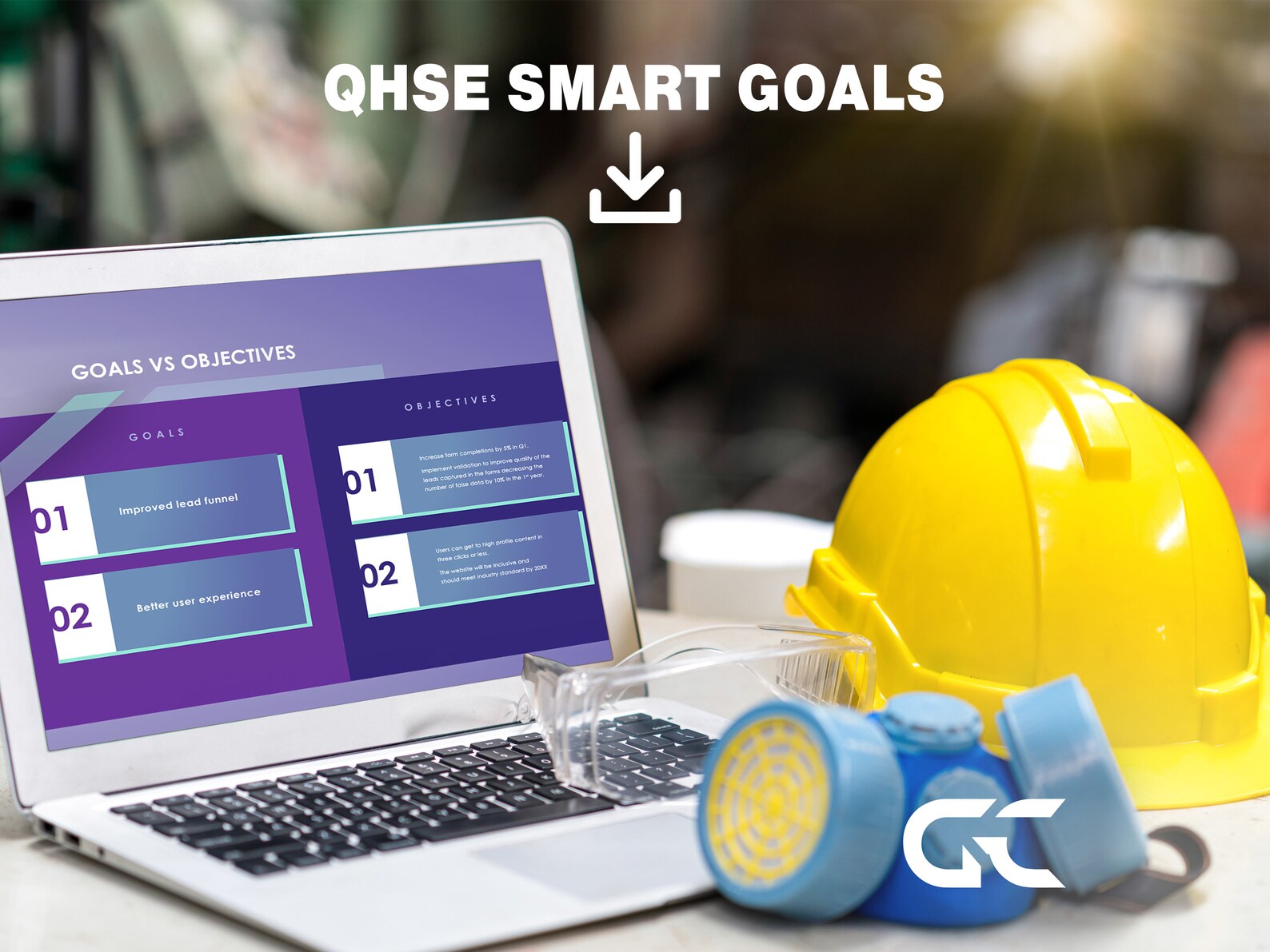 QHSE Smart Goals Powerpoint Presentation Template - Etsy