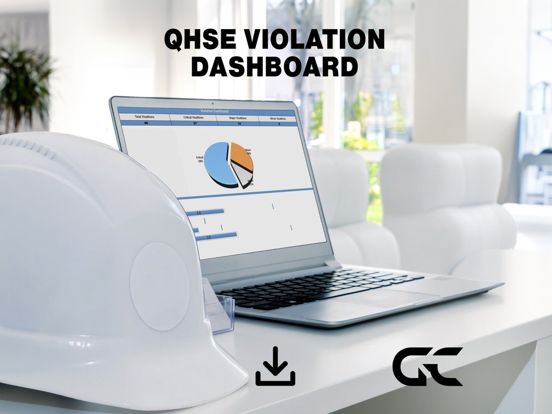 QHSE Violation Excel Dashboard - Etsy
