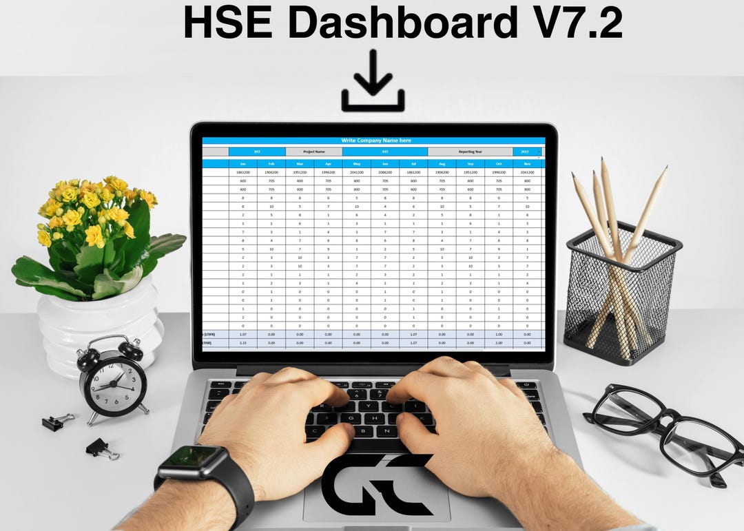 HSE Dashboard V7.2, HSE Dashboard, Safety Dashboard, Health, Safety ...