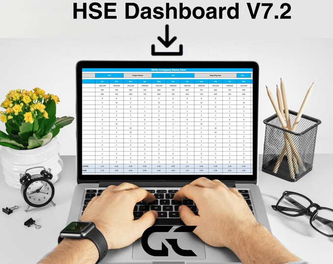 Safety Key Performance Indicator Dashboard With Injury Cost | HSE ...