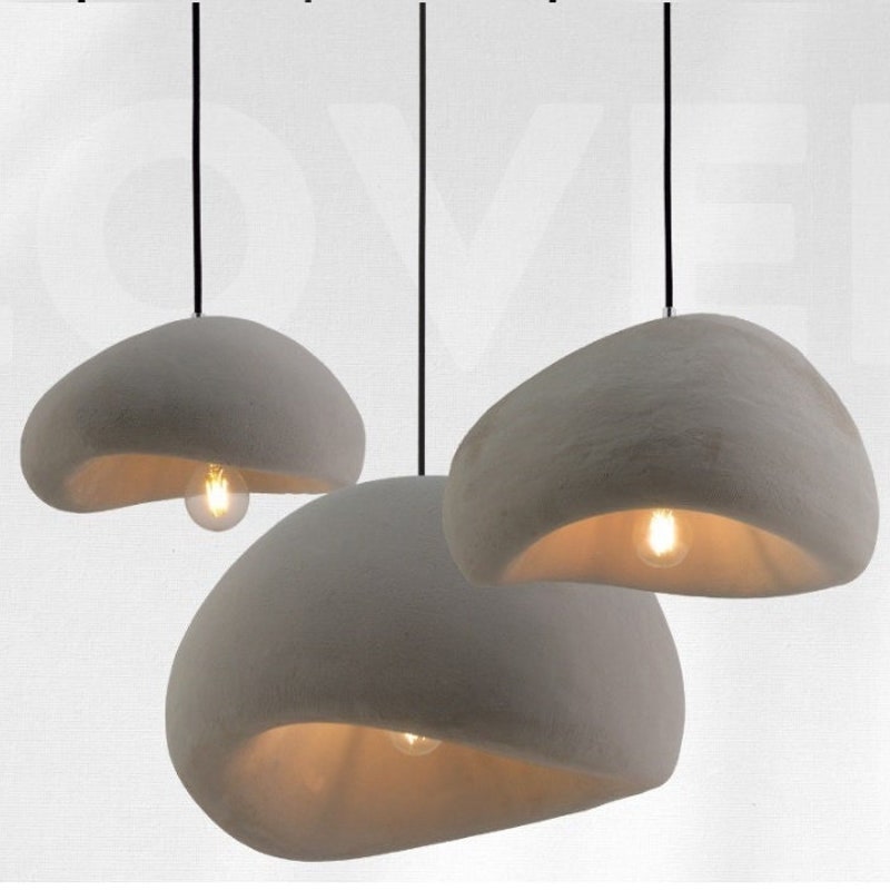 Texture Pendant Light - Etsy