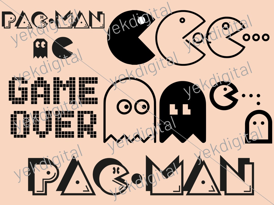 Pac Man svg Nundle Pacman Png Pacman Geist svg Pacman svg - Etsy.de