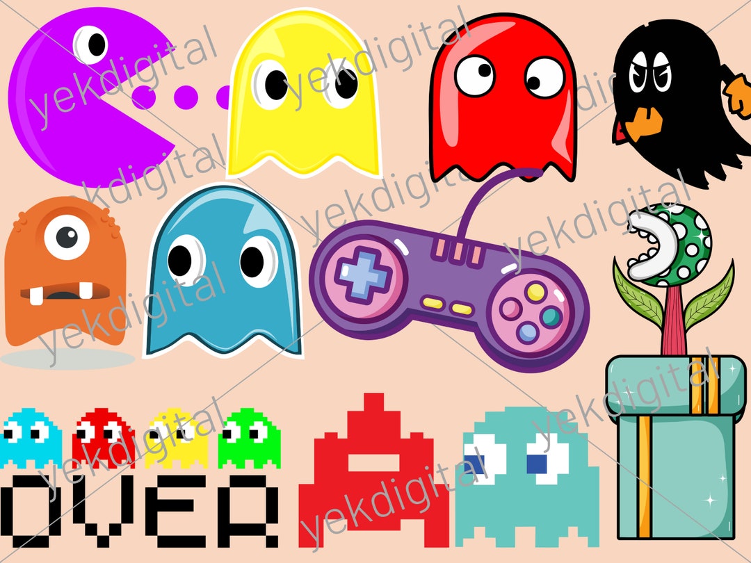Pac Man Svg Nundle Pacman Png Pacman Ghost Svg Pacman Svg - Etsy Australia