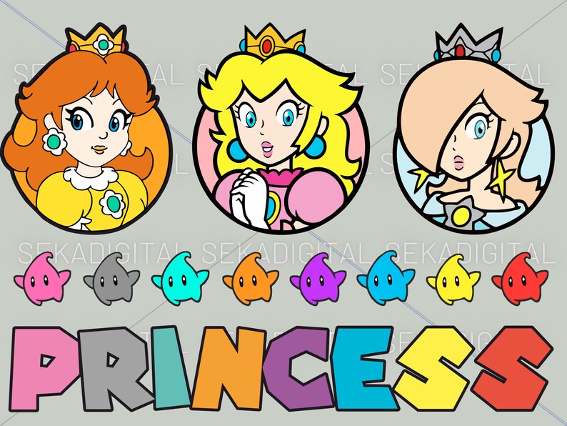 Super Mario Family Png Svg Super Mario Png Mario Svgsuper - Etsy