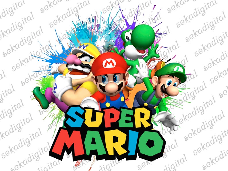 Super Mario Png, Mario Svg, Super Mario Digital Files Svg Png, Mario ...