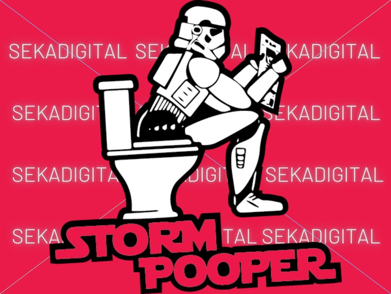 Storm Pooper Dark Vader Star Wars Png, Star Wars Digital Png Svg ...