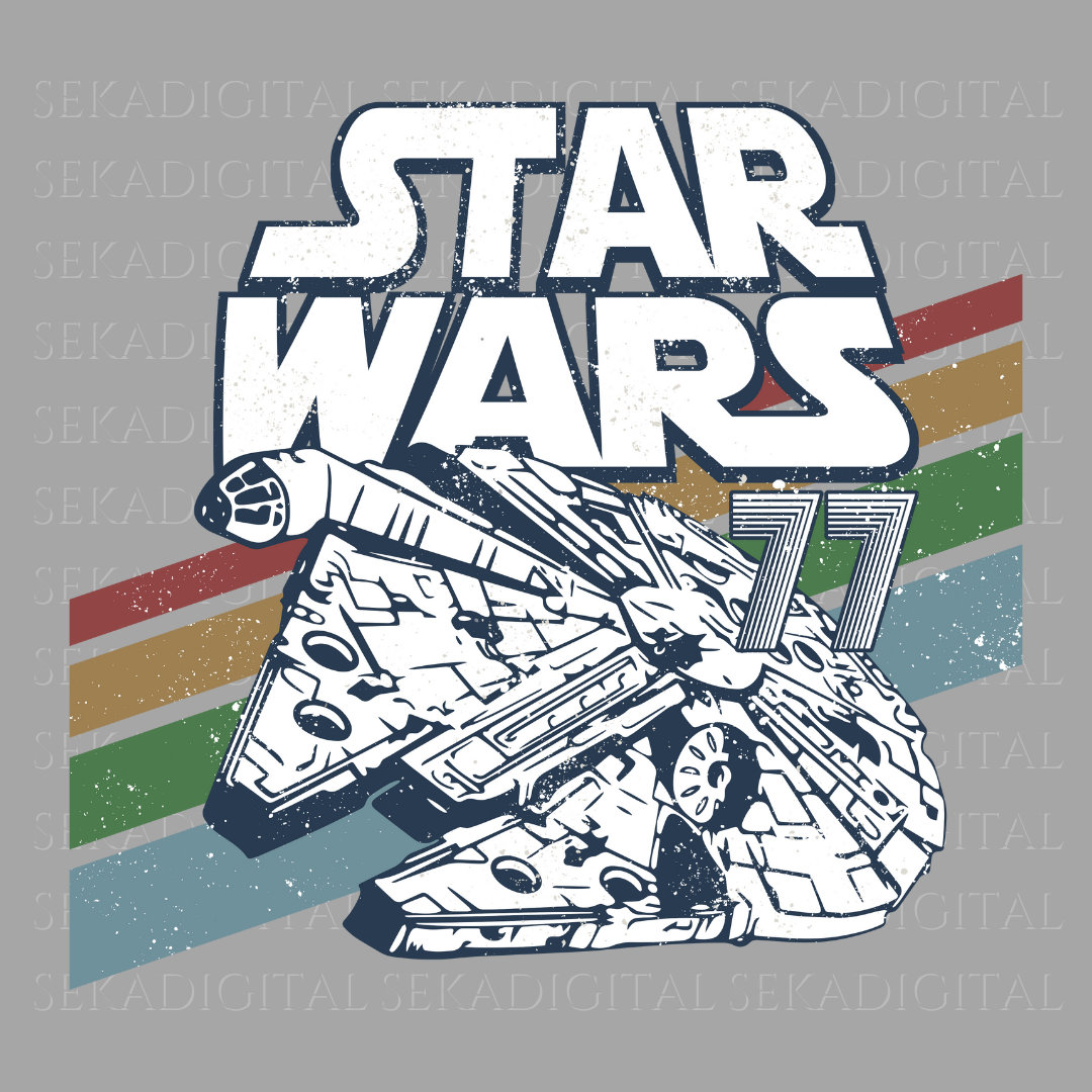 Star Wars Digital Png Svg, Starwars Sticker PNG, Clipart Vector Style ...