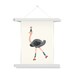 Fun Kids Art Print the Party Ostrich Art Print is Perfect for Adding a ...