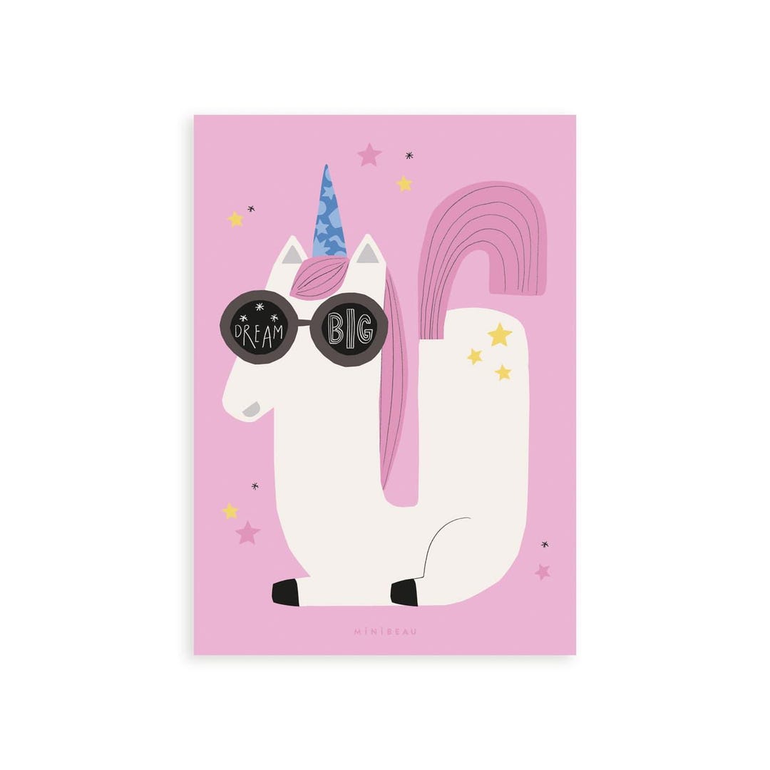 Happy Alphabet 'U' Art Print - Personalisable - Etsy