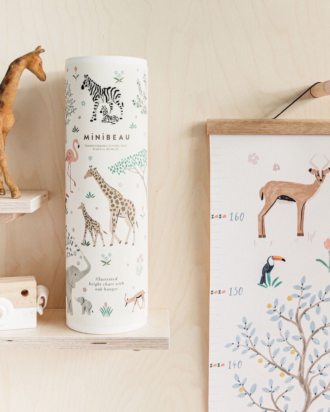 Beautiful Height Chart - Pretty Safari Growth Chart - Perfect From ...