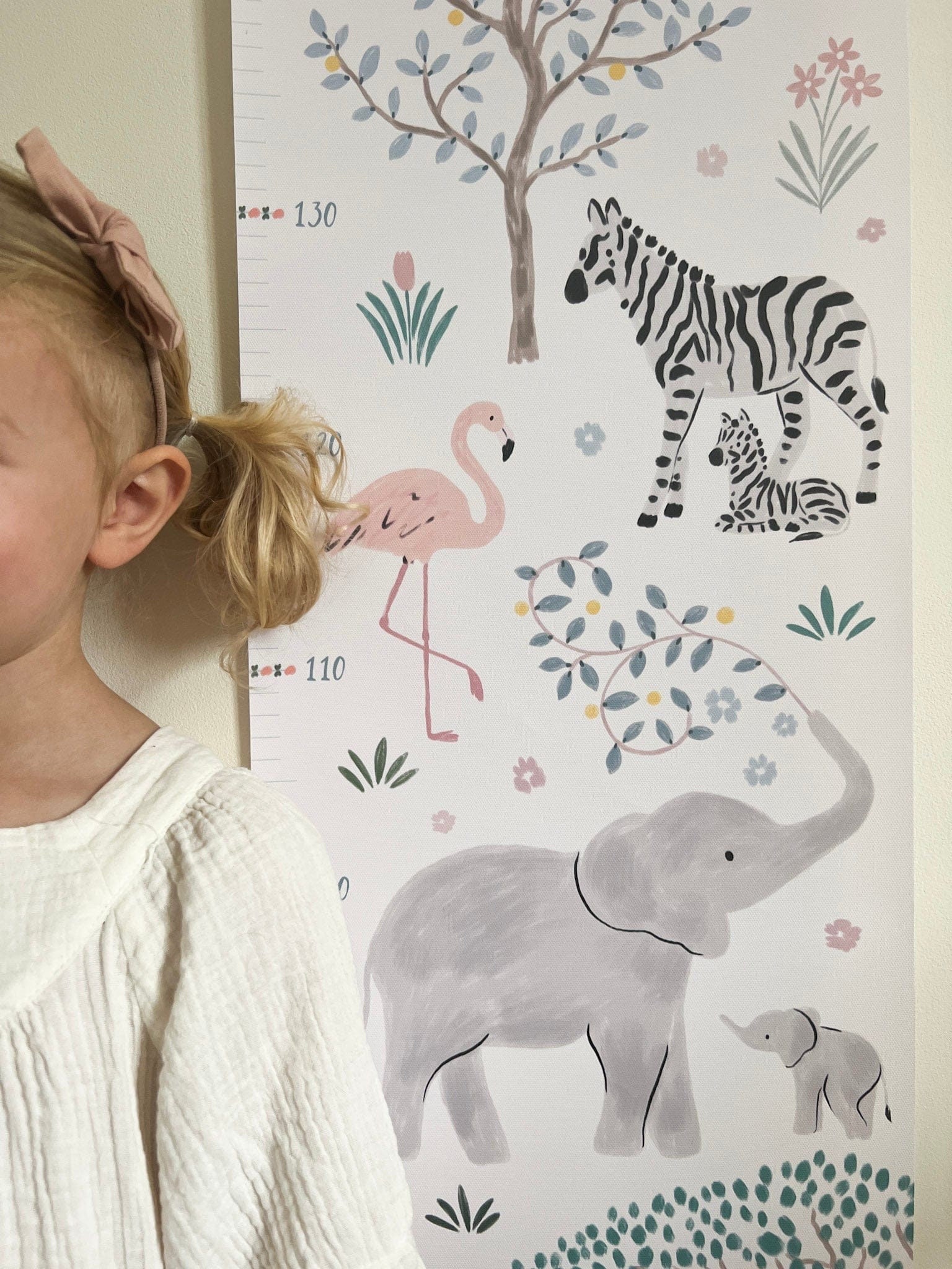 Beautiful Height Chart - Pretty Safari Growth Chart - Perfect From ...