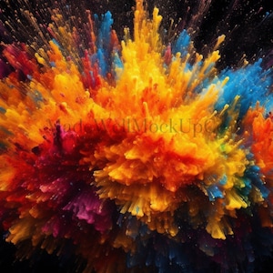 Splash Background, Splash Zoom Background, Colorful Zoom Background ...