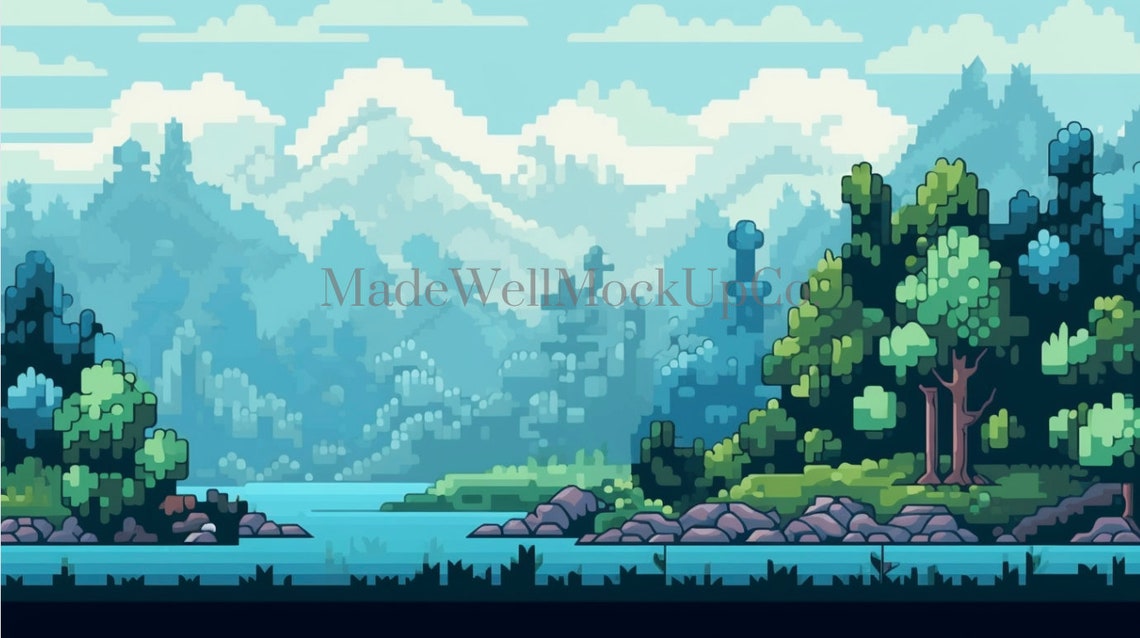 90s Background Bundle, 90s Zoom Background, Video Game Background ...