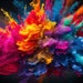 Splash Background, Splash Zoom Background, Colorful Zoom Background ...