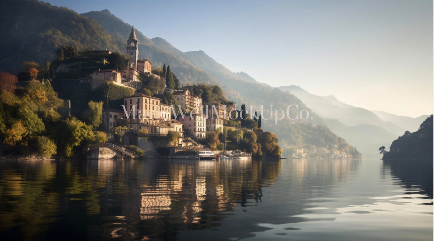 Zoom Background Italy, Zoom Backgrounds Italy, Zoom Background Lake ...