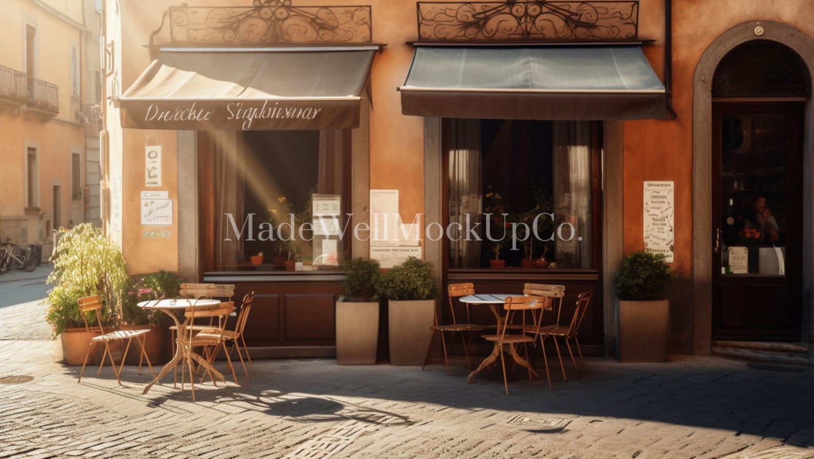 Virtual Background Cafe, Zoom Virtual Background, Zoom Background Cafe ...