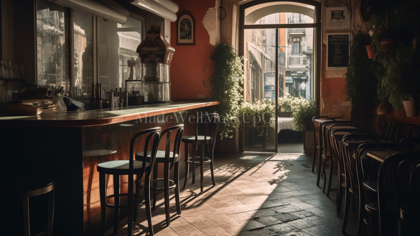 Virtual Background Cafe, Zoom Virtual Background, Zoom Background Cafe ...