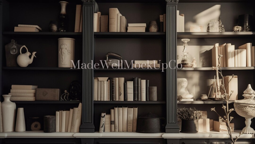 Zoom Background Bookshelf, Zoom Backgrounds Bookcase, Zoom Background ...