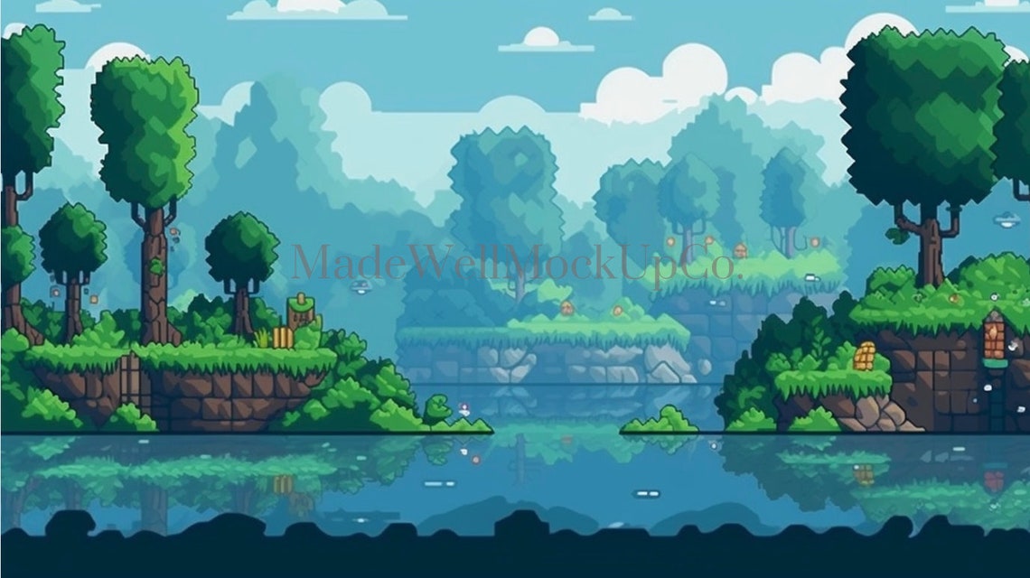 90s Background Bundle, 90s Zoom Background, Video Game Background ...