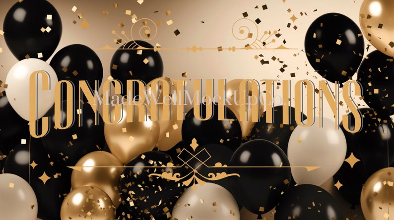 Zoom Background Congratulations, Zoom Background Celebration, Zoom ...